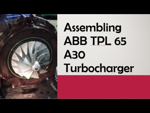 Overhauling of ABB TPL 65 A30 Turbocharger #ABB #Turbocharger #TPL - YouTube