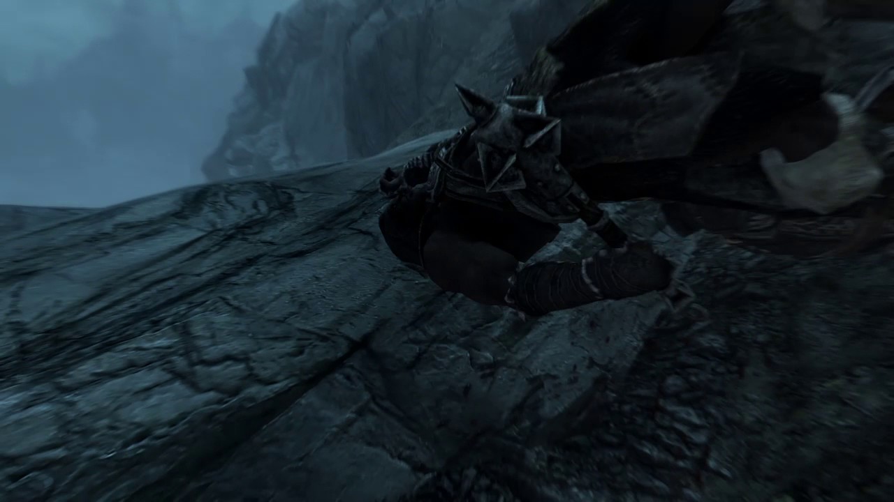 Skyrim ARGONIAN SUPLEX - YouTube