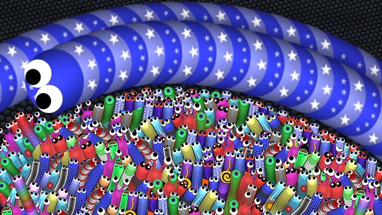 Slither.io A.I. 1,324,372 Score World Record (Epic Slitherio Gameplay) - YouTube