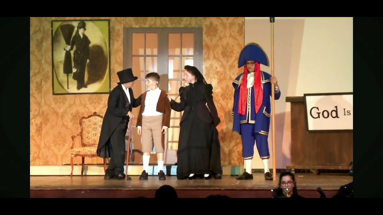Riyaan as Mr. Sowerberry in Oliver Twist 😀👌👌 - YouTube