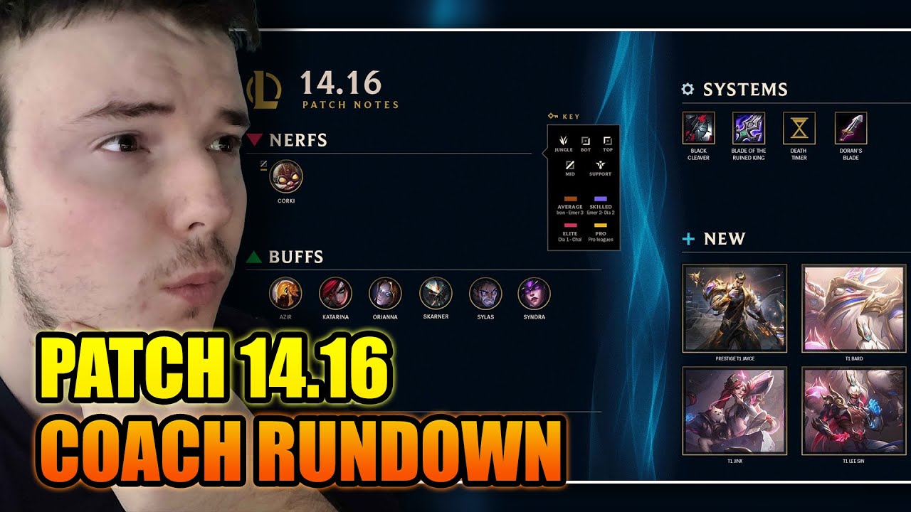 Patch 14.16 Coach Rundown | Aqsept - YouTube