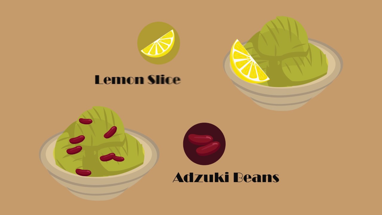 Animated Infographic Recipe: Matcha Ice Cream - YouTube