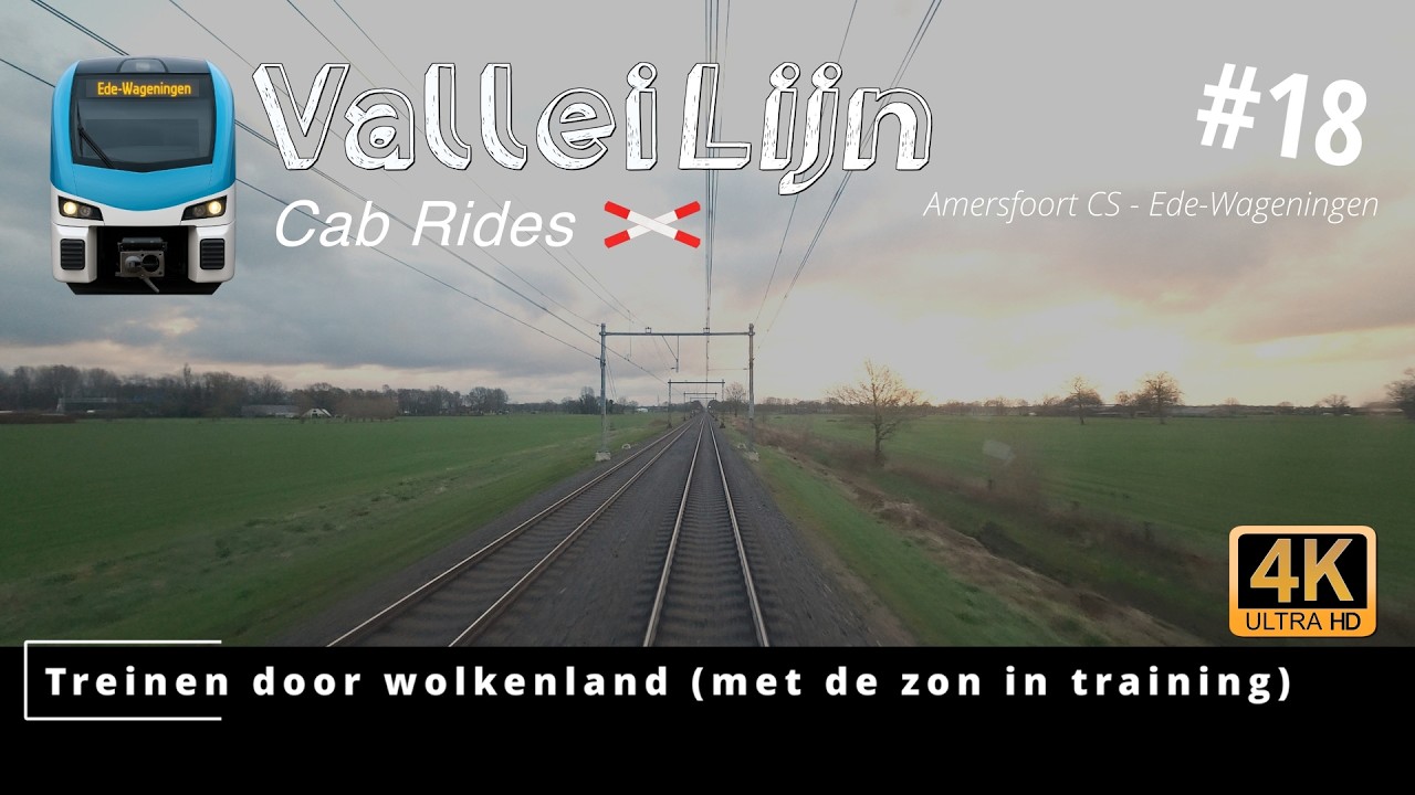 #18 Treinen door wolkenland (met de zon in training) – Cabinerit ...