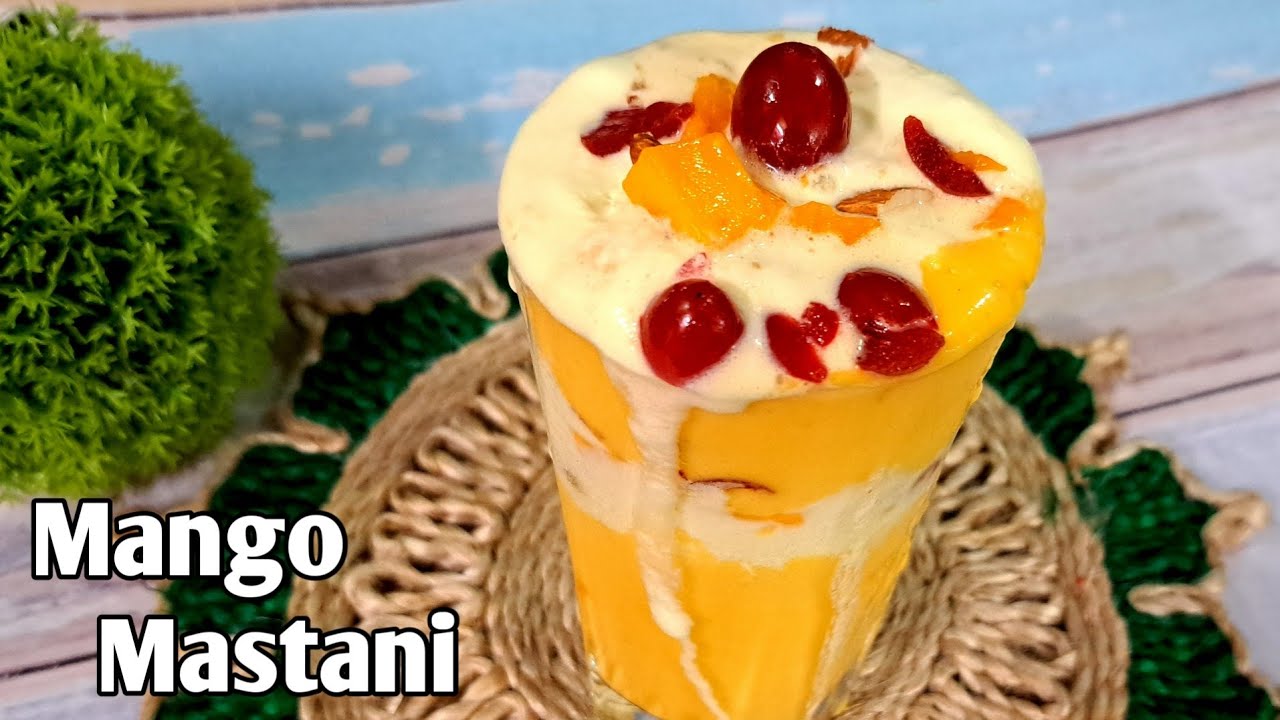 Pune Famous Summer Drink Mango Mastani Recipe in Bengali || - YouTube