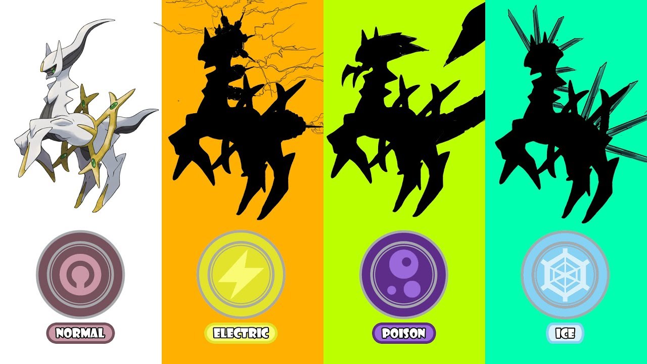 Pokemon Type Swap #17: Arceus Electric, Poison, Ice - YouTube