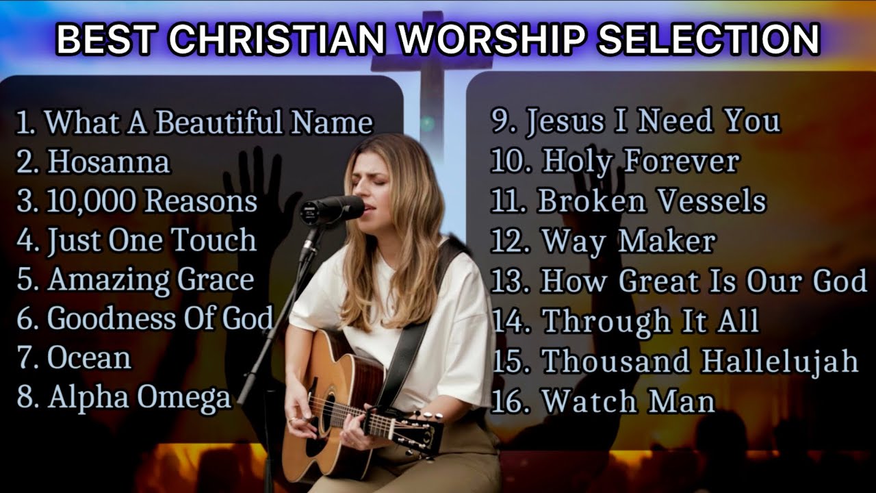 WHAT A BEAUTIFUL NAME/ NONSTOP CHRISTIAN WORSHIP SONG PLAYLIST 2024 ...