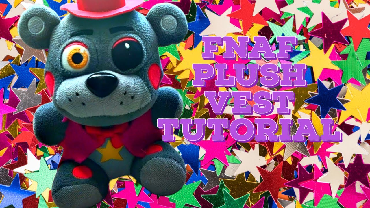 Lefty Plush Tutorials- Fnaf Plush Vest - YouTube