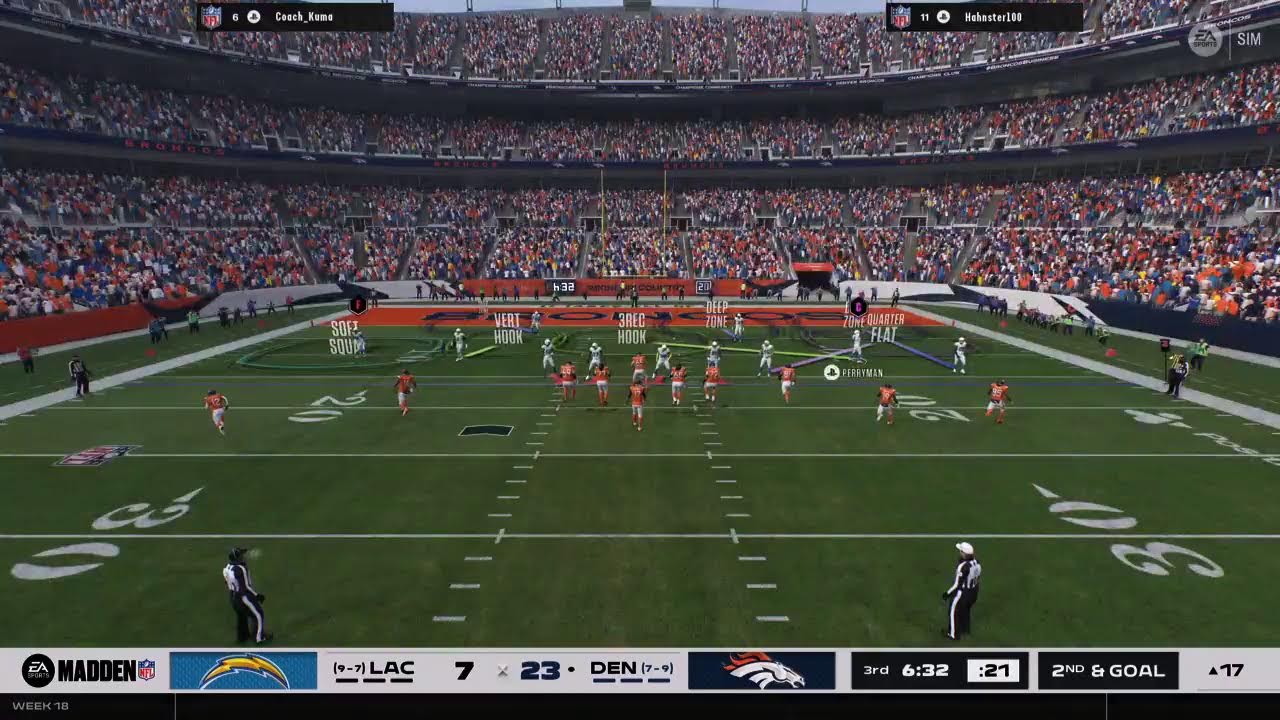 Chargers vs Broncos GOI - YouTube