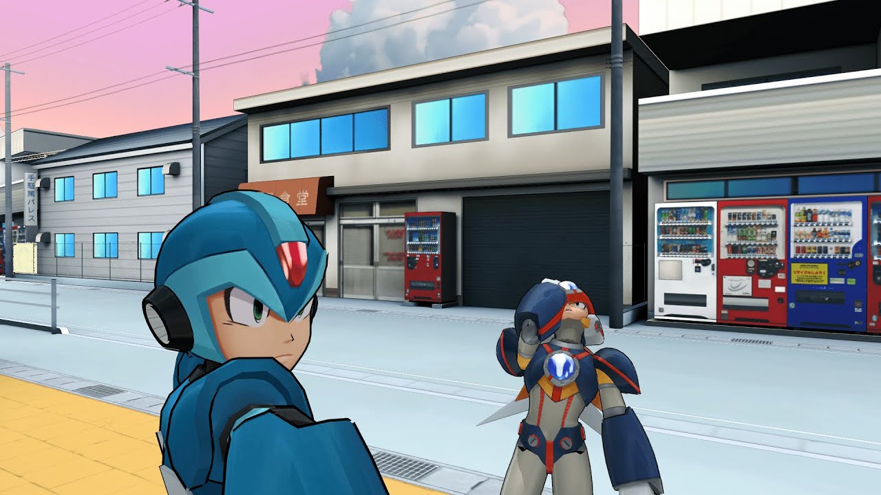 Axl Pranks X (Mega Man X DiVE MMD) - YouTube