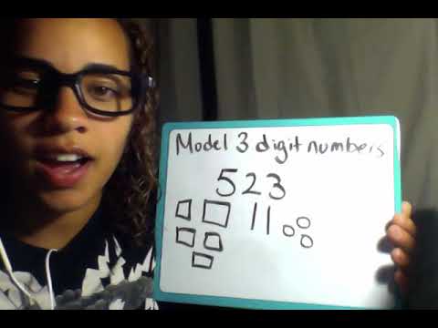 Model 3 digit numbers - YouTube