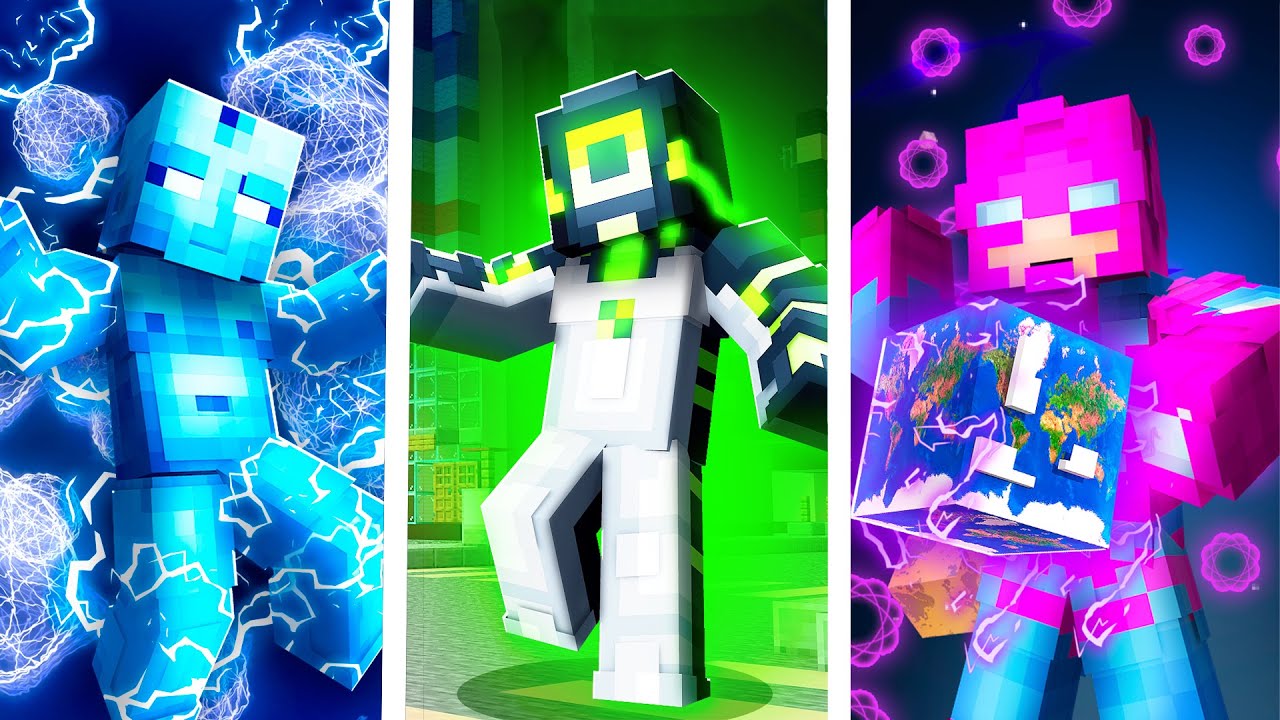 100 NEW CHARACTERS Fisk Superhero Minecraft Mod in 1 Video! (Ben 10 ...