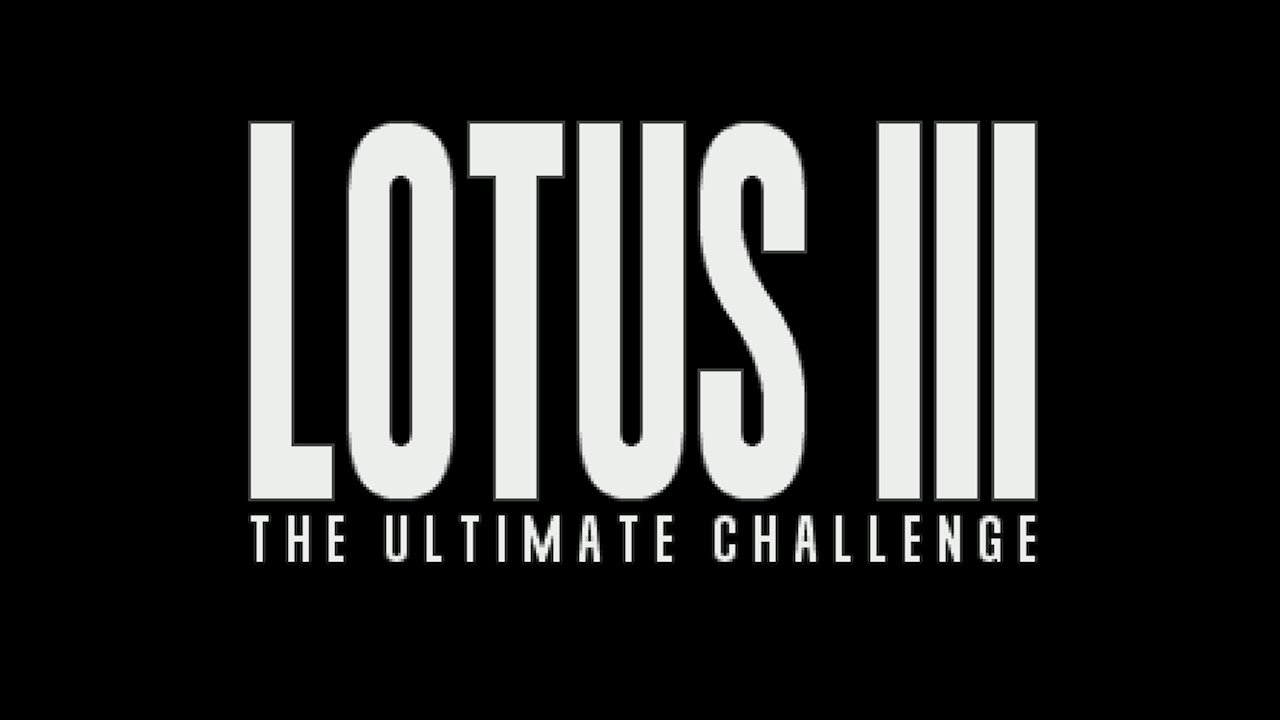 Lotus III: The Ultimate Challenge + Extras - Amiga Game Intro - YouTube