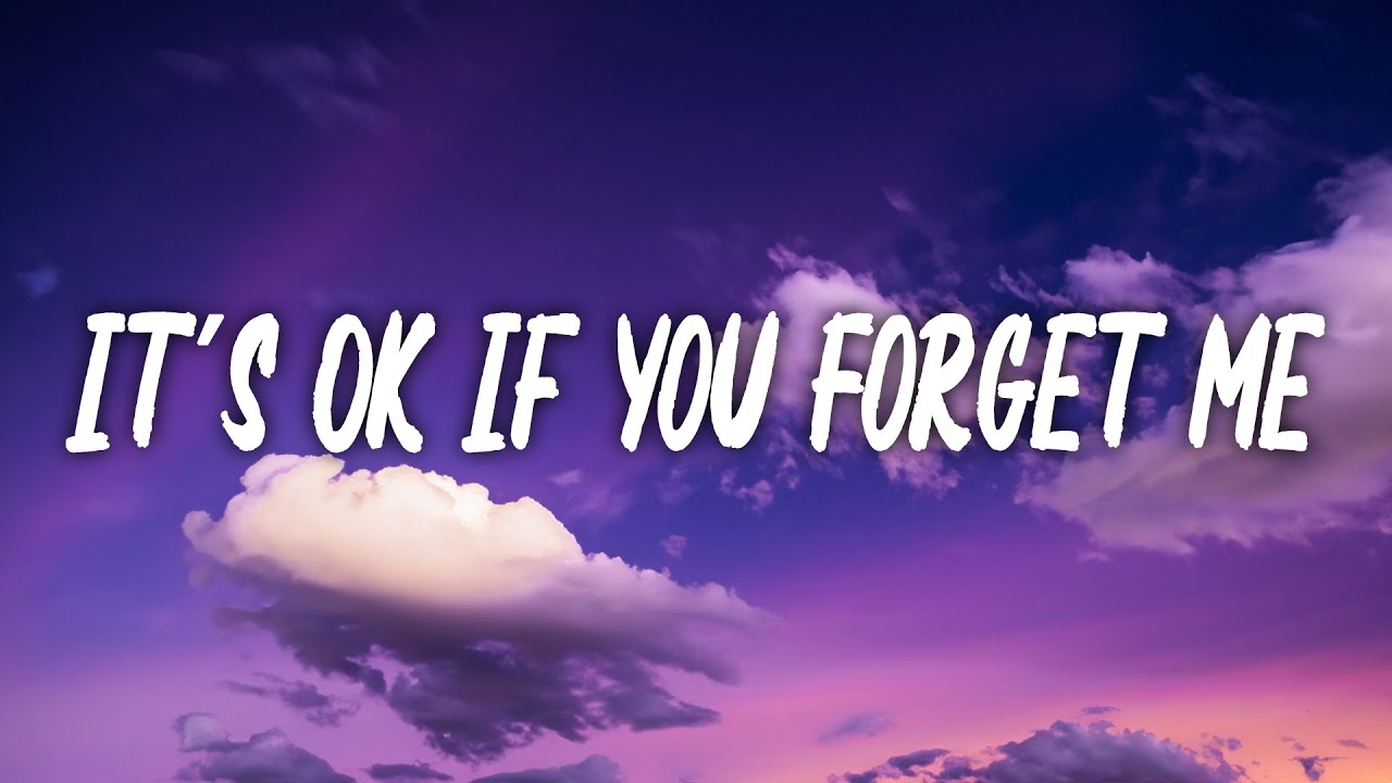 It´s Ok If You Forget Me (Lyrics) - Astrid S - YouTube