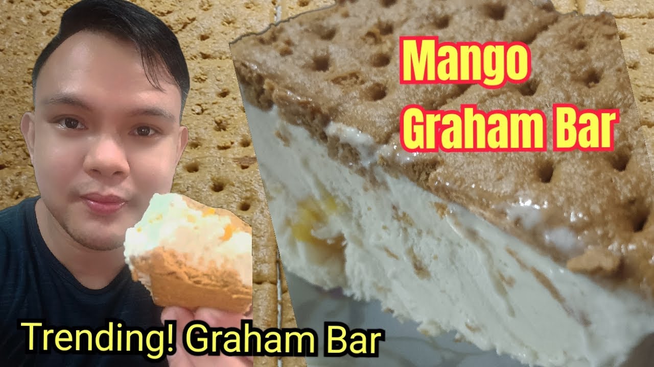 How To Make Mango Graham Bar | Trending! - YouTube