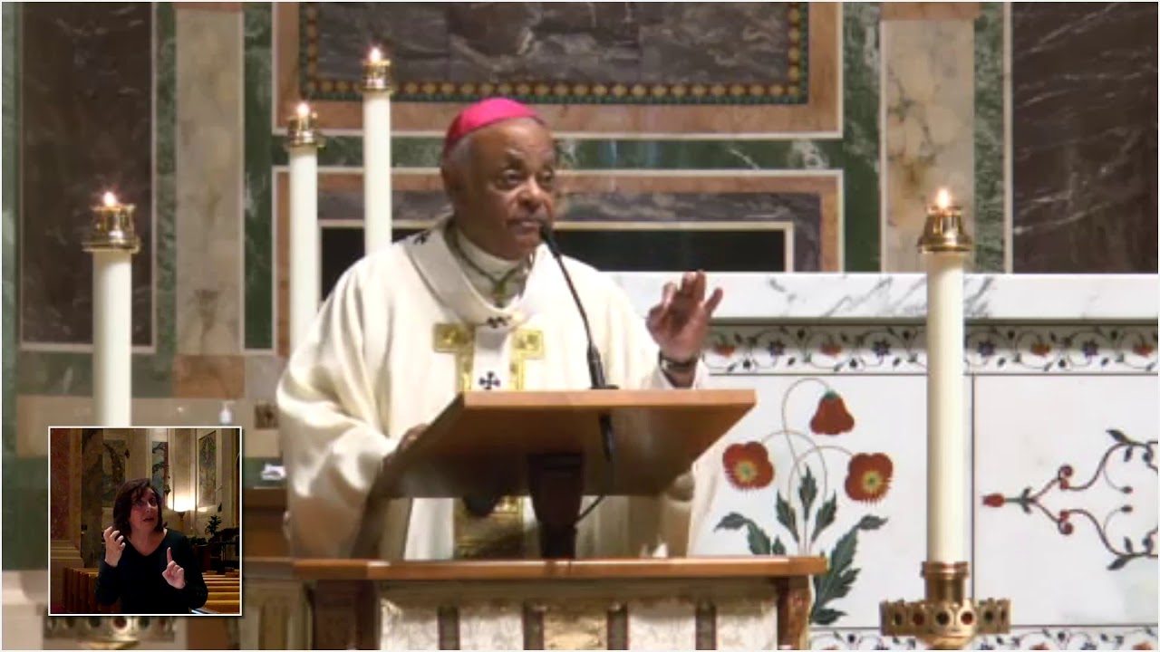Holy Thursday 2020 Homily | Archbishop Wilton D. Gregory | Archdiocese ...