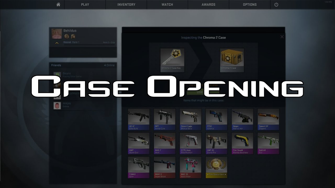 CS:GO Case Opening #1 - YouTube