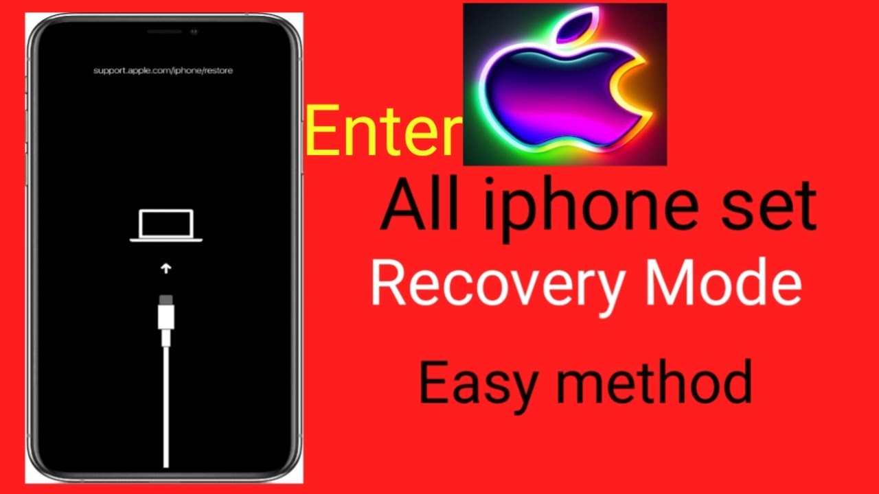 How to Enter recovery mode on iphone 12,13,14,15,16 pro max - YouTube