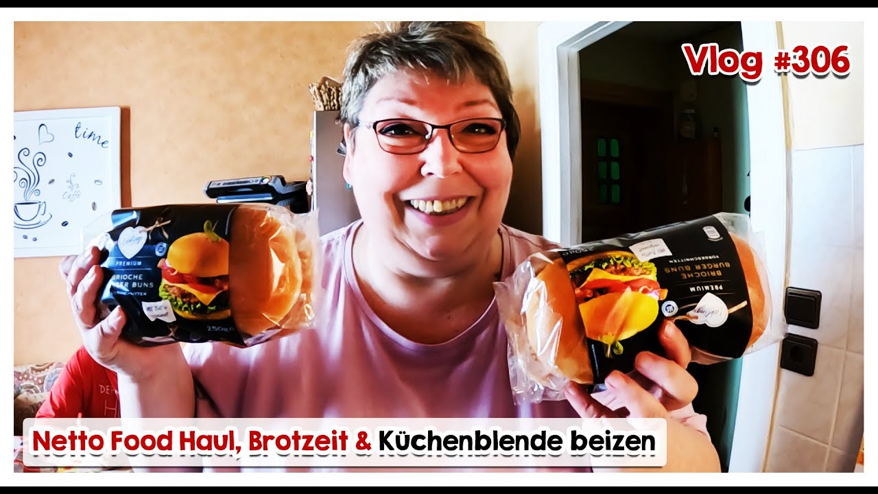 🏡 Daily Vlog #306 | Netto Food Haul | Brotzeit & Küchenleiste beizen 🏡 ...