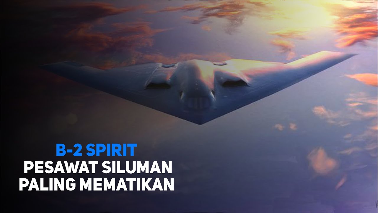 Fakta pesawat siluman B-2 spirit - YouTube