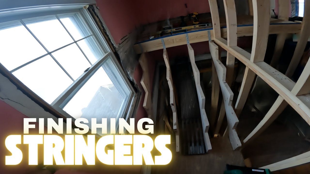 Carpenters wont tell you how to put on stringers. - YouTube
