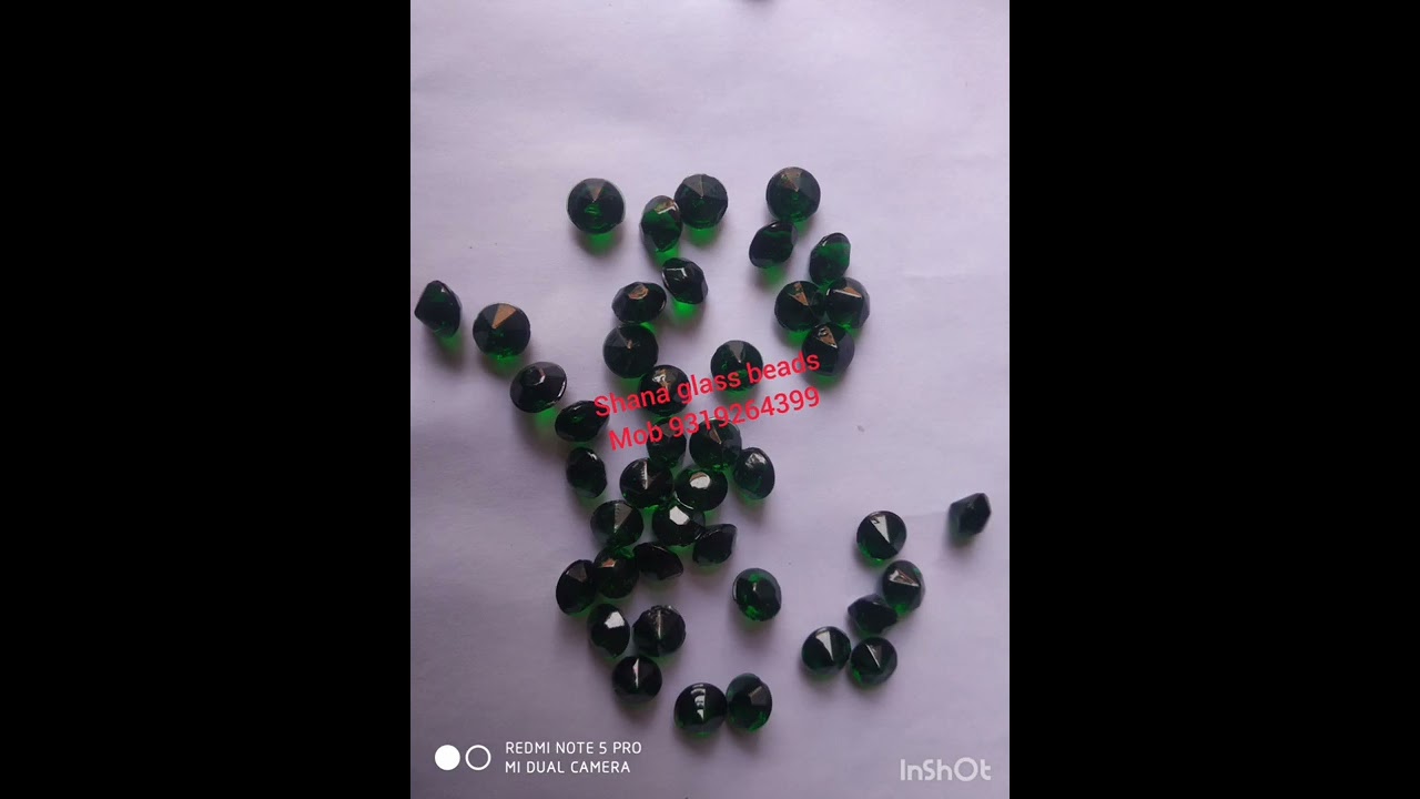 Shana Glass Beads mob 9319264399 glass nug stone Nug Beads Beads ...