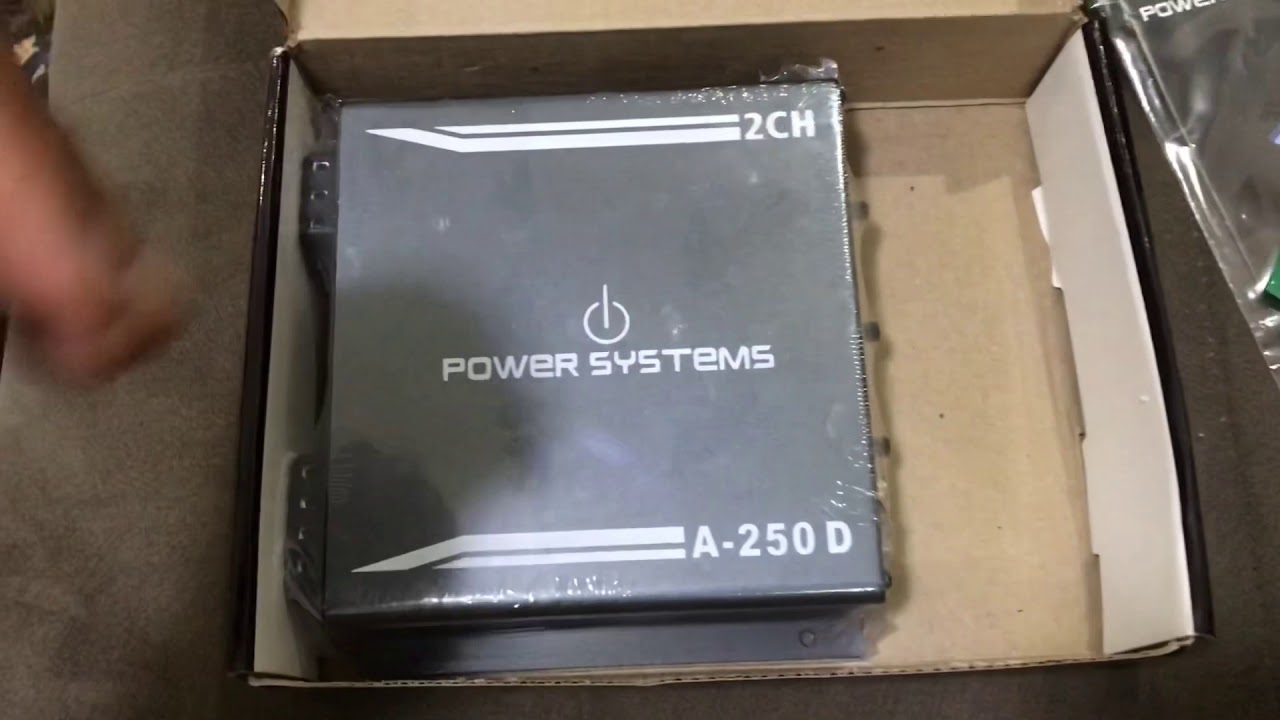 MOSTRANDO O SUPER LANÇAMENTO DA POWER SYSTEMS, MODULO 2 CANAIS A.250D ...