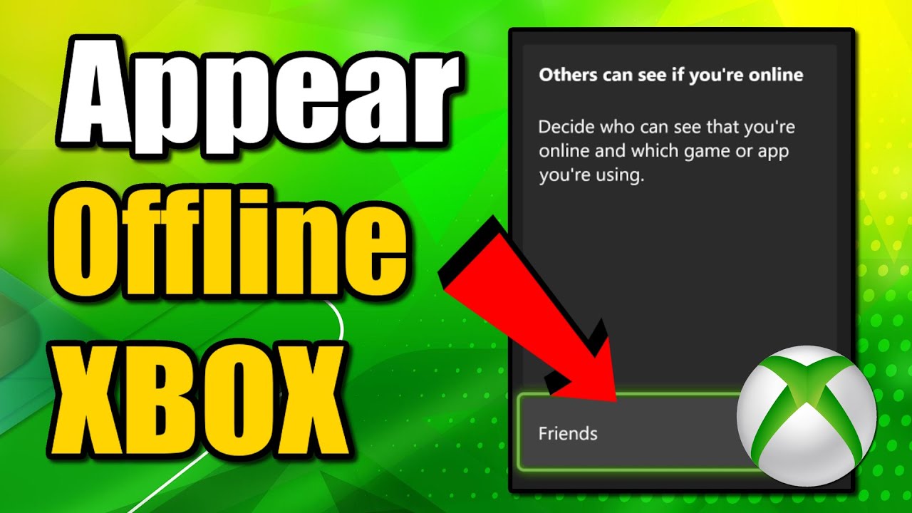 How to Appear Offline on your Xbox One & the App (Best Method) - YouTube