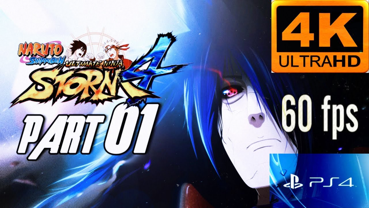 NARUTO SHIPPUDEN ULTIMATE NINJA STORM 4 ps4 gameplay walkthrough part 1 ...