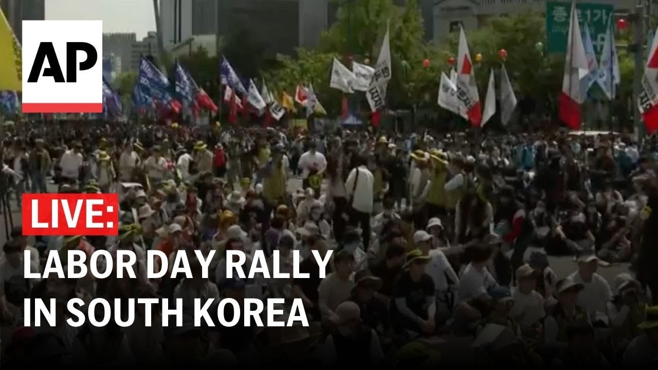 LIVE: Watch Labor Day rally in South Korea - YouTube