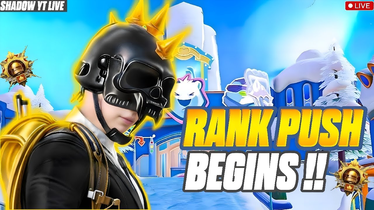 CONQUEROR RANK PUSH BEGINS | CONQUEROR RANK PUSH DAY - 3 | SHADOW YT ...