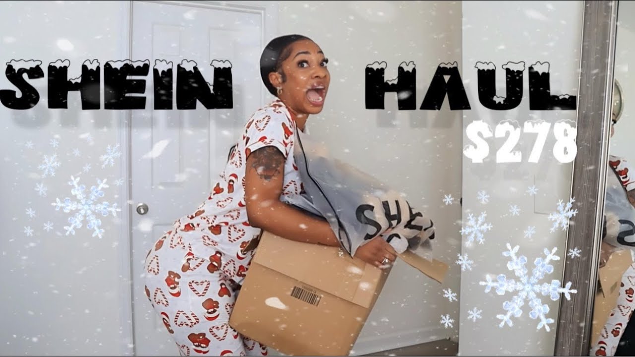 Funny Winter SHEIN try on haul | Jay Galore edition - YouTube