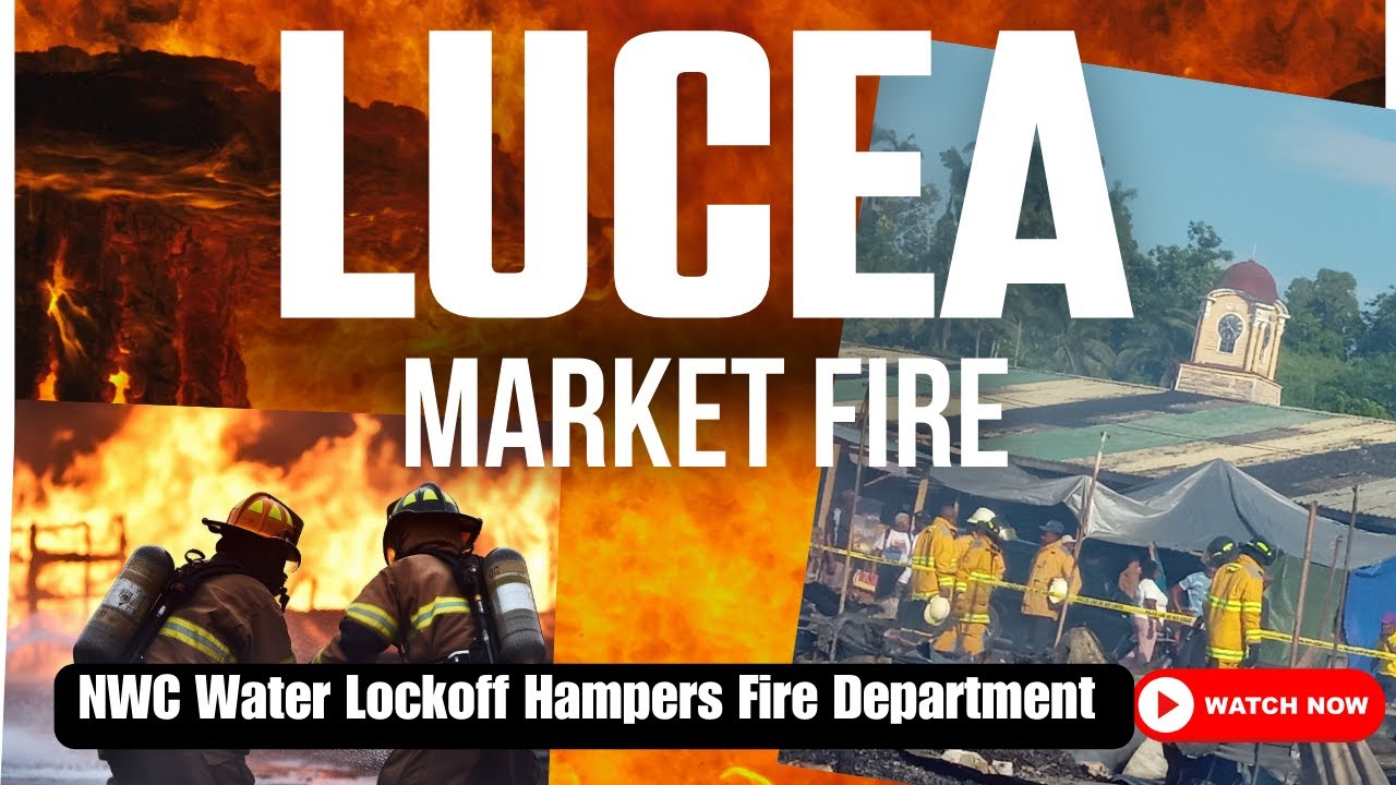 Fire Tears Through Lucea Market as NWC Water Lock-off Delays Response ...