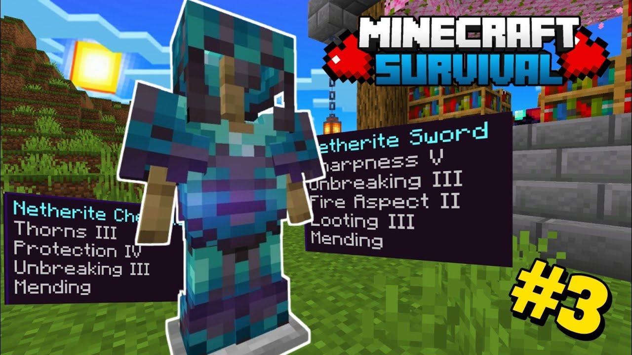 I Turned OVERPOWERED in Minecraft PE Survival | EP-3 - YouTube