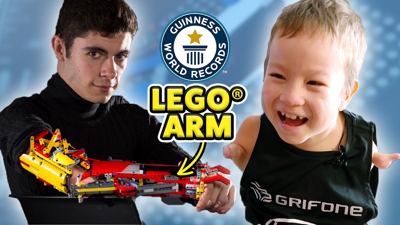 Surprising an 8-year-old with a new LEGO® arm - Guinness World Records ...