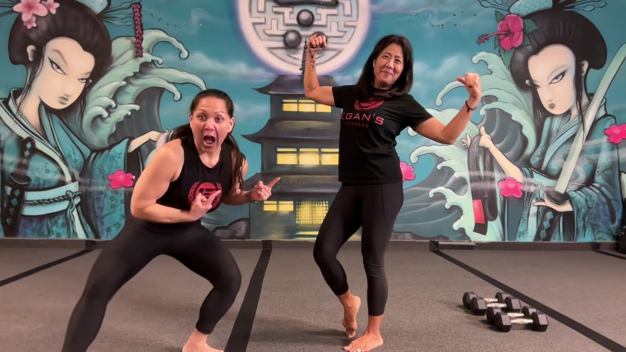 BUILD Weighted Cardio workout with Coach Rei and Tritia. Bring a heavy ...