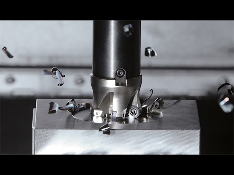 RAD-6 "MRX" High Efficiency Radius Milling Cutter - YouTube