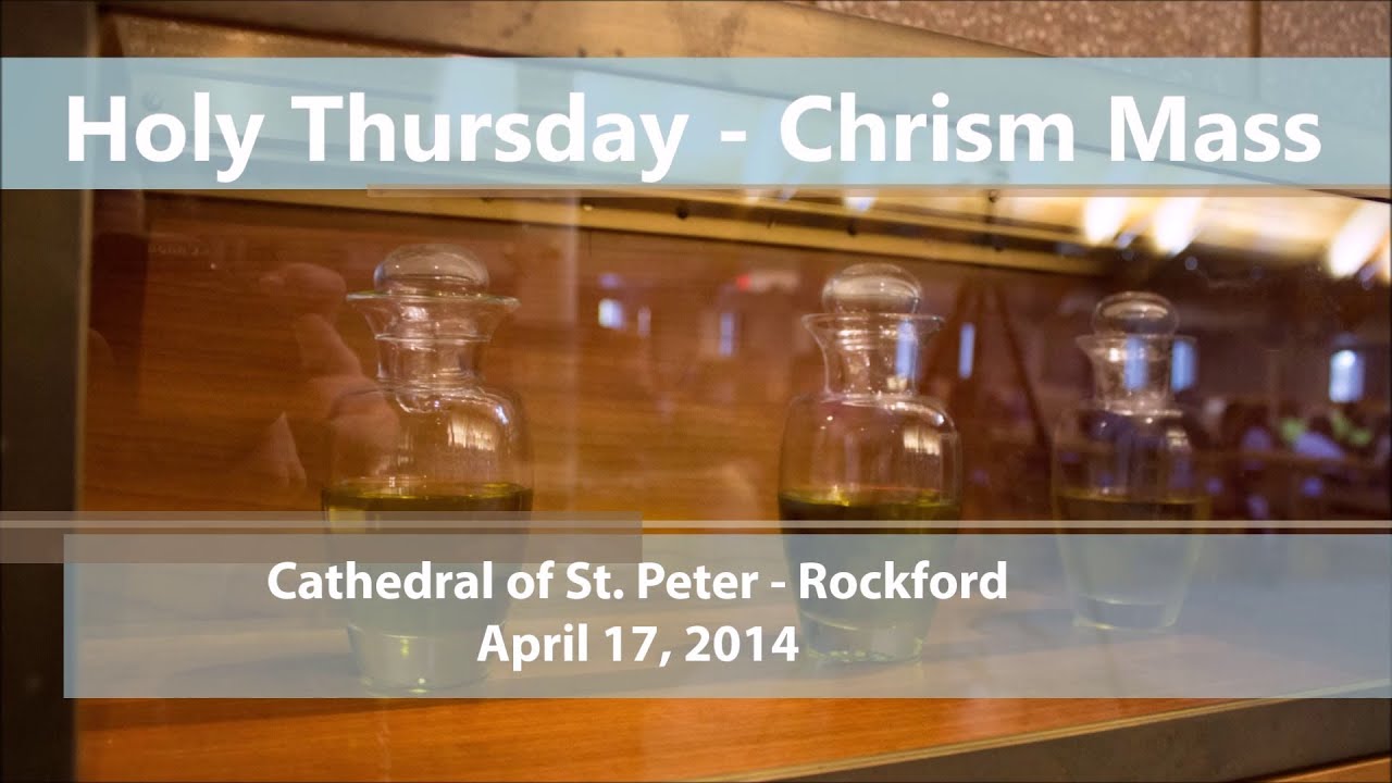 Chrism Mass - Holy Thursday 2014 - YouTube