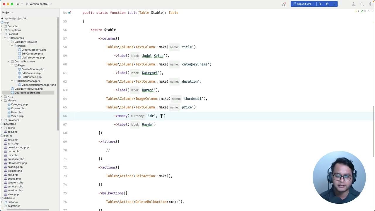 Rebuild Kawan Koding dengan Filament Part 2 - YouTube