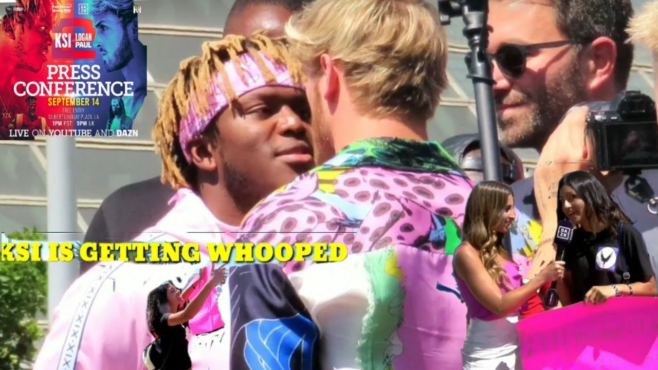 LOGAN PAUL VS. KSI PRESS CONFERENCE 2019 - YouTube