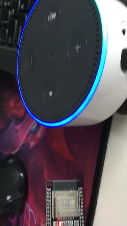 Alexa voice control for ESP32, using Amazon Echo Dot - YouTube