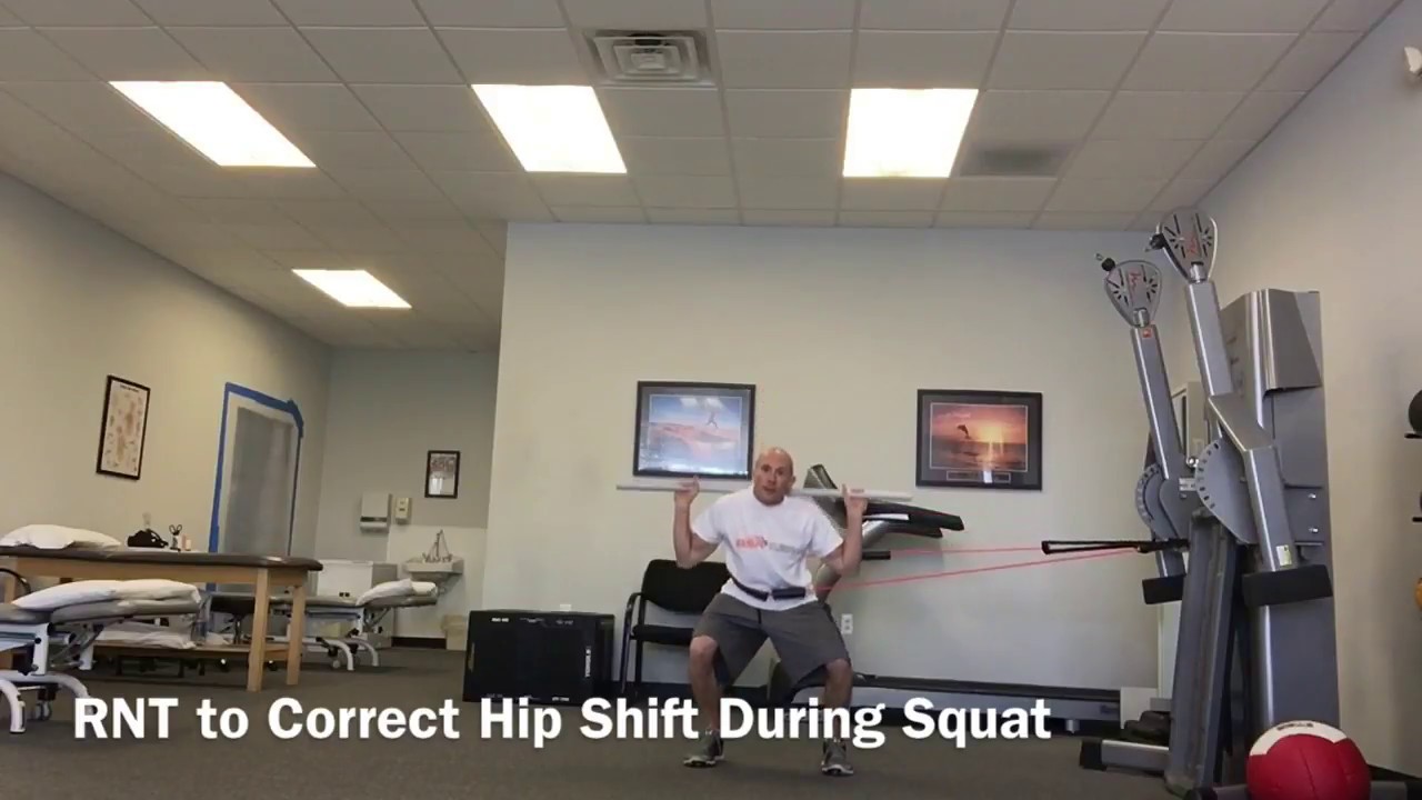 RNT Squat - Correcting the Hip Shift - YouTube