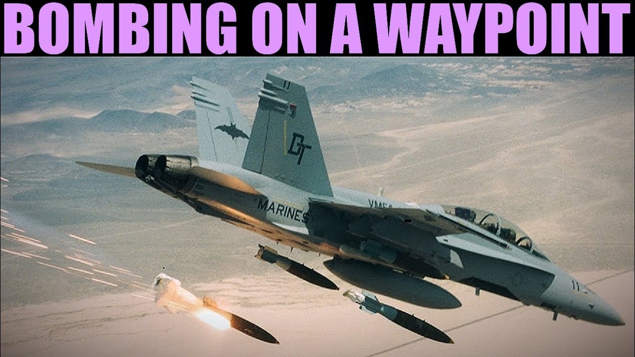 FA-18C Hornet: Bombing On A Waypoint(Auto & CCIP) Tutorial | DCS WORLD ...