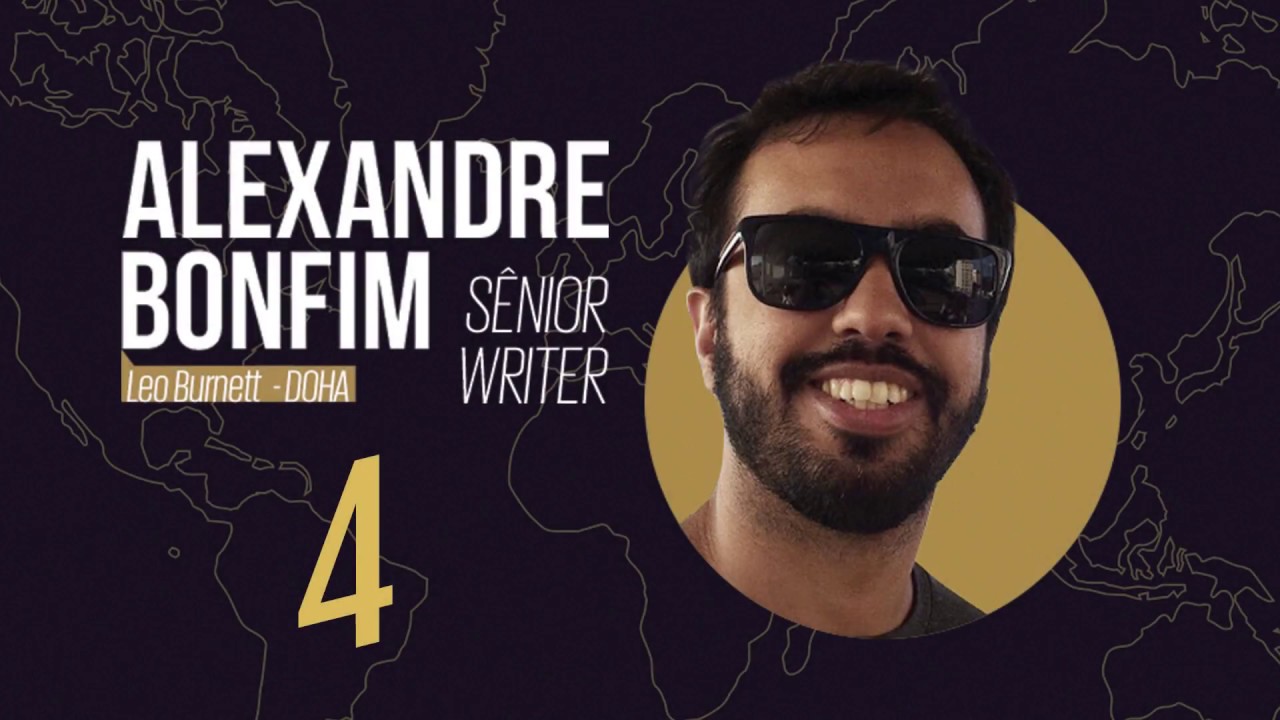 Alexandre Bonfim - senior writer - Leo Burnet Doha - YouTube