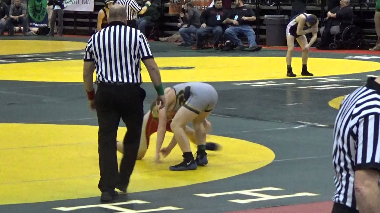 2016 2 25 Collin Stover 3 @ WV State Tournament - YouTube