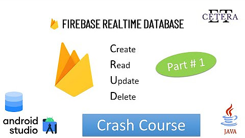 Firebase Realtime Database | Android CRUD App - YouTube