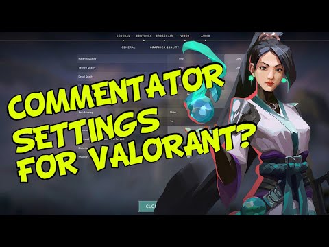 NEW COMMENTATOR SETTING IN VALORANT? - Valorant Fails & Wins - YouTube