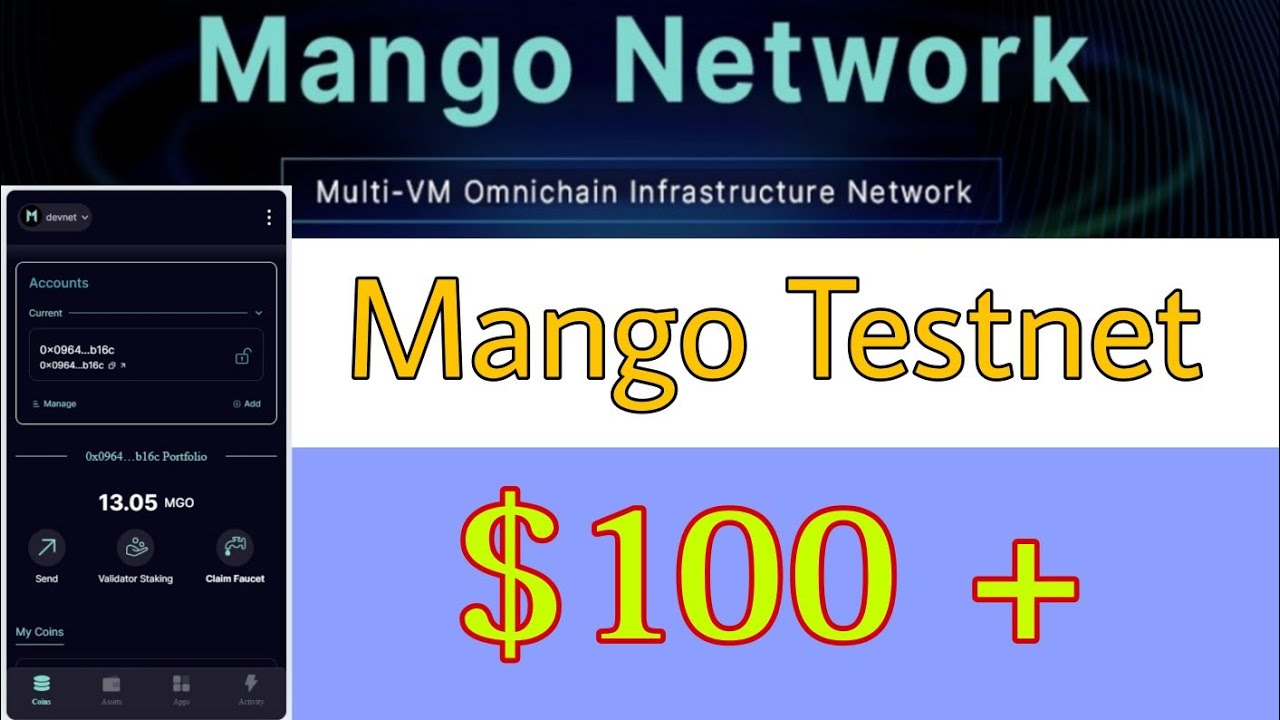 Mango testnet airdrop | Mango network | tetnet sinhala | New tetnet ...