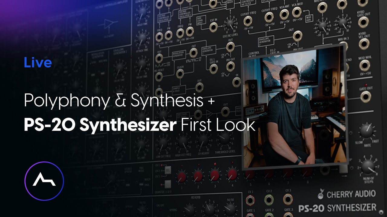 Polyphony & Synthesis + Cherry Audio PS-20 Synth First Look - Sound ...