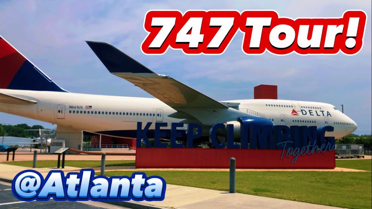Behind the scenes of the Delta Museum, 747 Tour! - YouTube