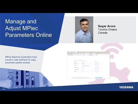 Demo: Web User Interface for Yaskawa MPiec Controllers - YouTube